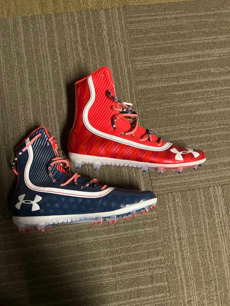 Like New, Limited Edition, American Flag Cleats | SidelineSwap | Buy ...
