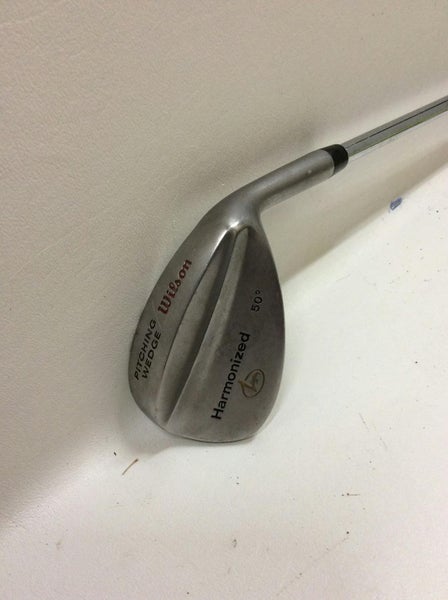 Used Wilson Harmonized Pitching Wedge Regular Flex Steel Shaft Wedges ...