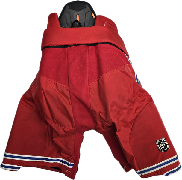 CCM HPTK CUSTOM PRO STOCK HOCKEY PANTS LARGE NEW YORK RANGERS NHL USED ...