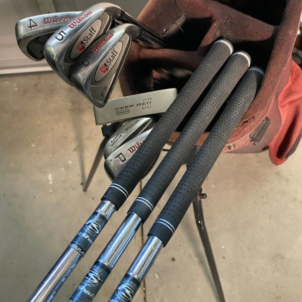 Wilson Staff Mens Right Handed Golf Club Complete Set With Stand Bag ...