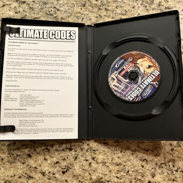 Action Replay Ultimate Codes Legend Of Zelda Twilight Princess Nintendo ...