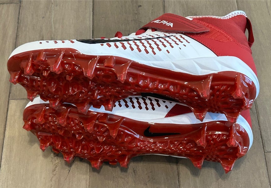 Size 11 Nike Alpha Menace Pro 2 Alabama Crimson Tide Football Cleats ...