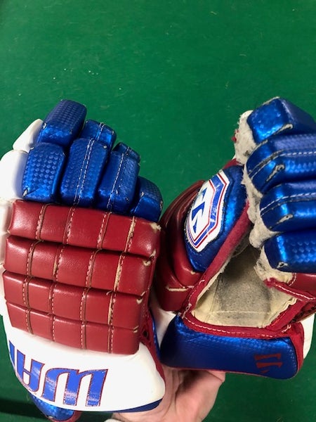 Custom NYR New York Ranger All Leather Carbon Cuff Warrior Franchise ...
