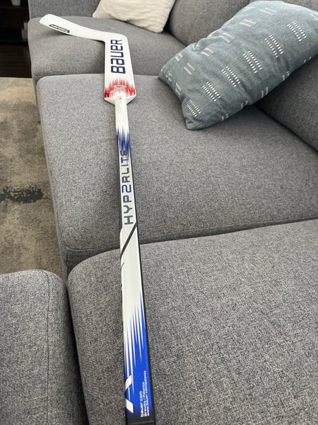 New Intermediate Bauer Regular 24" Paddle Hyperlite 2 Goalie Stick ...