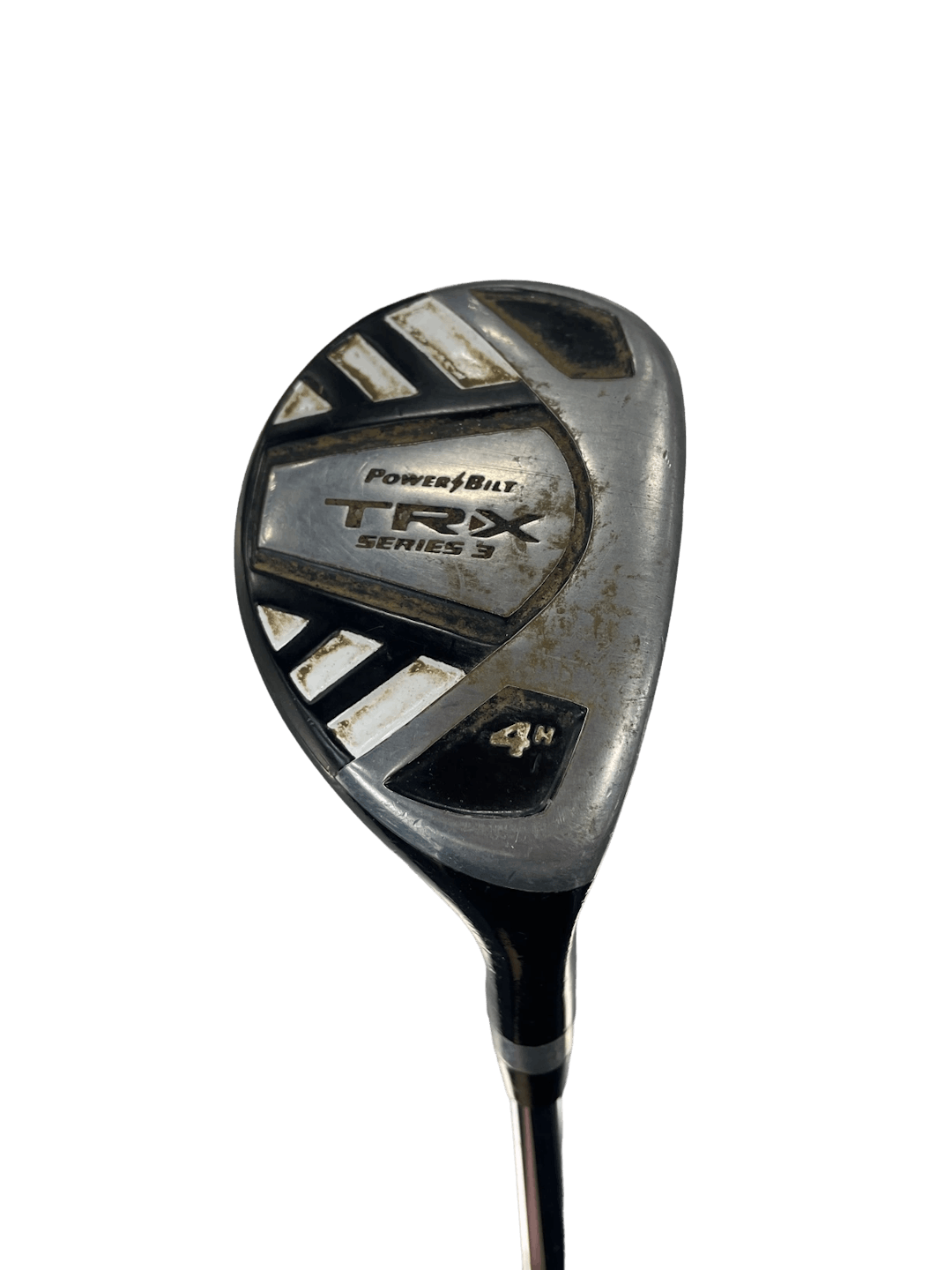 Used Powerbilt Trx Series 3 4 Hybrid Regular Flex Steel Shaft Hybrid ...