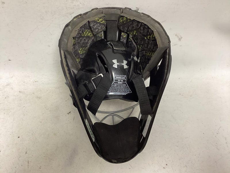 Used Under Armour Uahg2-avs L Xl Catcher's Helmet With Mask ...