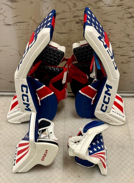CCM EFlex 6 Goalie Set; Custom Sr. - 34+1 | SidelineSwap | Buy and Sell on SidelineSwap