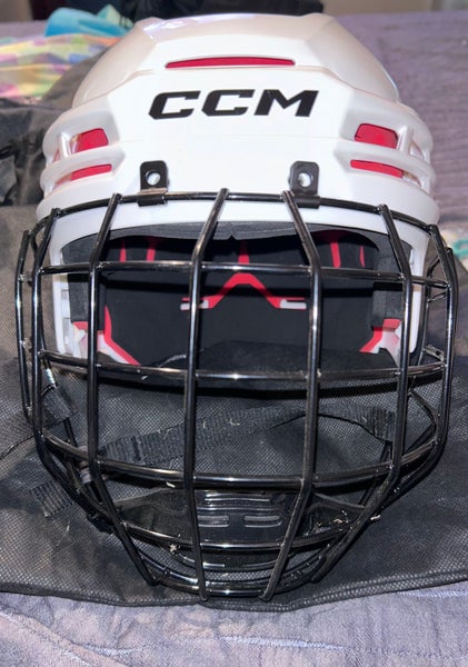 CCM helmet full face shield and cage | SidelineSwap | Buy and Sell on ...