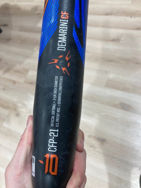 Black Used DeMarini CF Bat (-10) Hybrid 23 oz 33" | SidelineSwap | Buy ...