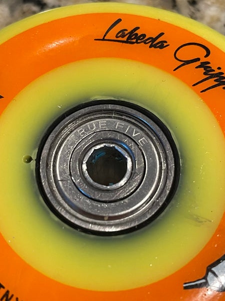 Mission Vanguard Aluminum HiLo Roller Hockey chassis with Labeda ...