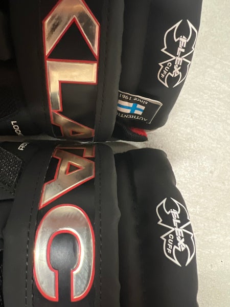New Tackla Air 1051 14” Black/Chrome/Red Rare Euro Gloves ...