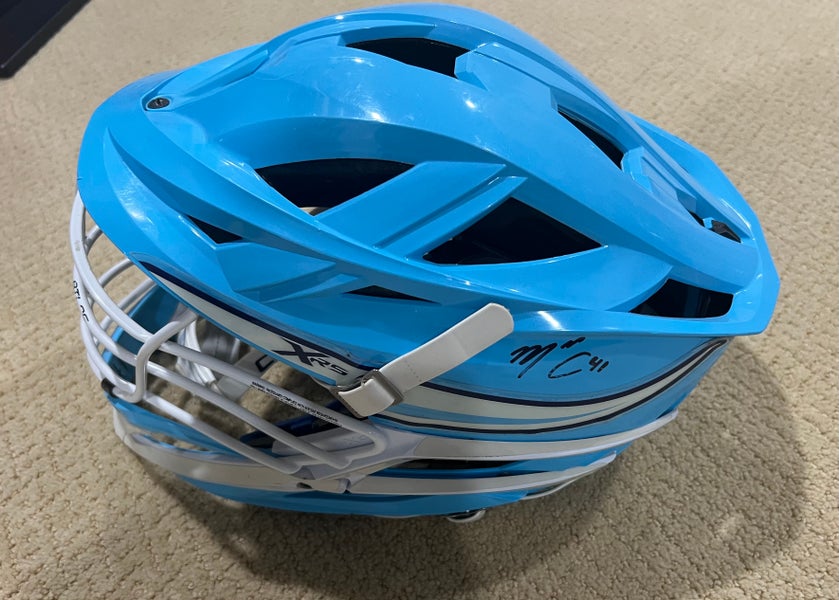 2021 PLL Season Game Used Atlas Lacrosse Club Cascade XRS Helmet ...