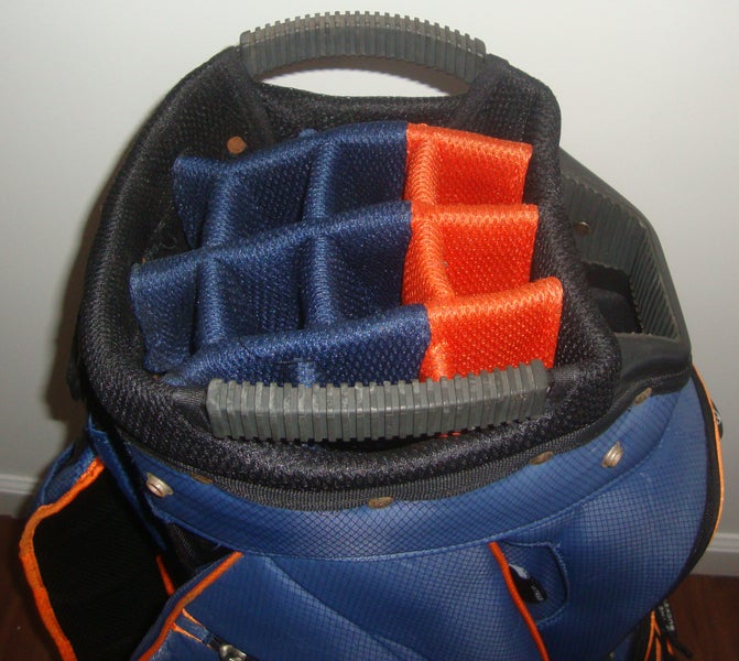 NFL Golf Carry Stand Bag - Denver Broncos 14 Top Divider | SidelineSwap ...