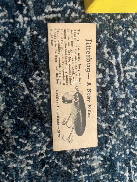 Antique jitter bug fishing lure | SidelineSwap | Buy and Sell on ...