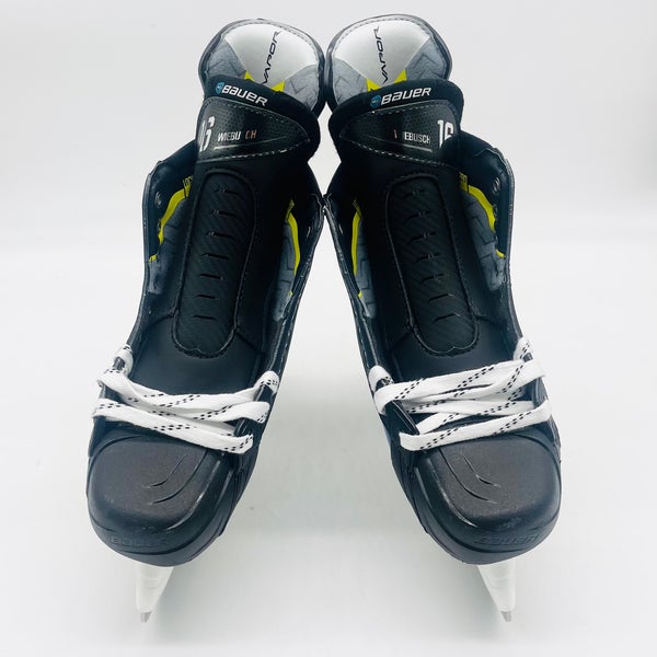 New Custom Blue Bauer Vapor Hyperlite 2 Hockey Skates-R: 8 L: 7 3/4 D/A ...