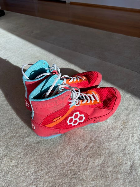RUDIS ALPHA 2.0 ADULT WRESTLING SHOES - CHERRY SLUSH (SIZE 10 ...