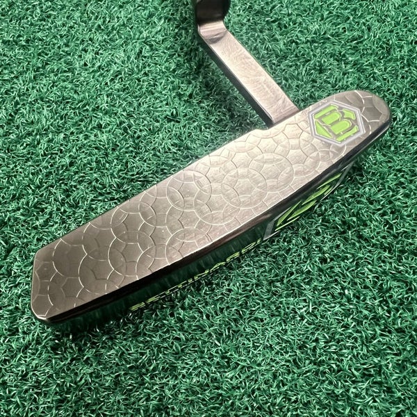 Bettinardi BB1 350g Honeycomb Blade Putter MRH Black/Green w/Head Cover 35.5" | SidelineSwap ...