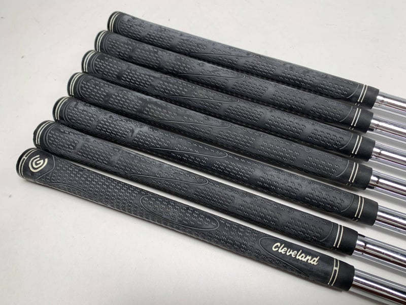 Cleveland TA5 Gunmetal Iron Set 3-9 True Temper Sensicore Stiff Steel ...