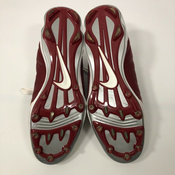 Nike Mens Football Cleat 16 Maroon Red Lacrosse Low Zoom Superbad 2 TD ...