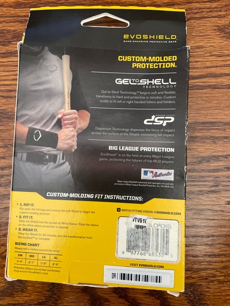 Black New Junior EvoShield Wrist Guards | SidelineSwap | Buy and Sell ...