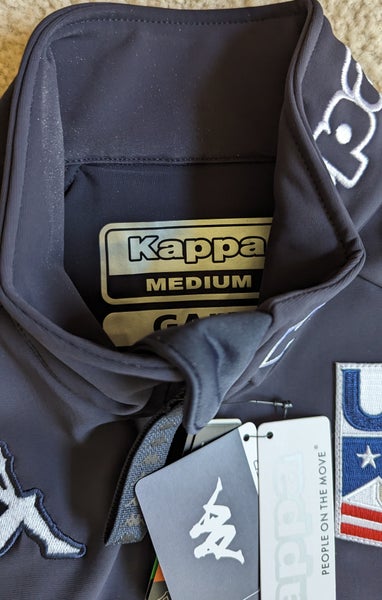 Kappa US Ski Team 4Cento 425 BLUE DK NAVY Training Jacket - Medium ...