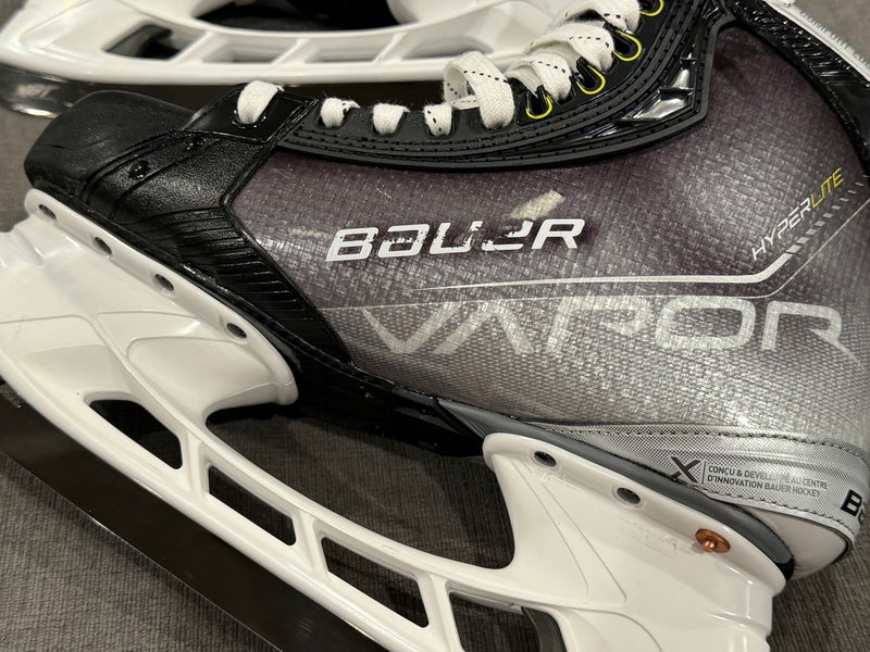 Bauer Vapor Hyperlite Hockey Skates - Nicklas Backstrom Pro Stock 8.5 ...