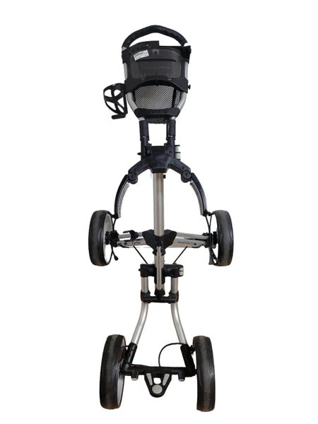 Used Cadie Tek Panther Push Cart 4 Wheel Golf Carts | SidelineSwap ...