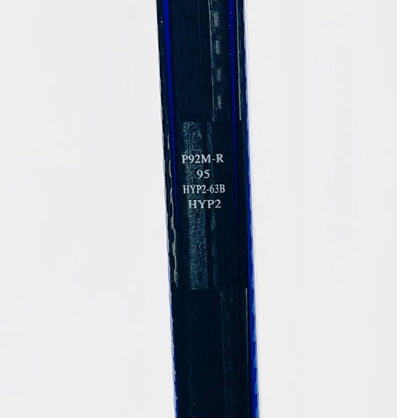 New 2 pack Bauer Vapor Hyperlite 2 (custom Blue) Pro Stock - RH, P92M ...