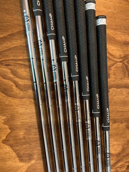 Cobra Greg Norman Signature Forged CB Iron Set / 3-PW Firm Flex Steel ...