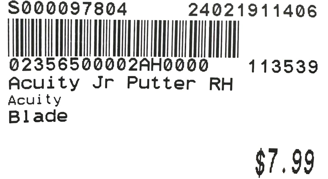 Used Acuity Jr Blade Putter | SidelineSwap | Buy and Sell on SidelineSwap