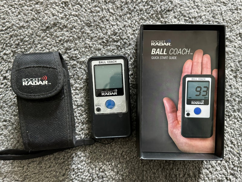 Pocket Radar Ball Coach | SidelineSwap | Buy and Sell on SidelineSwap