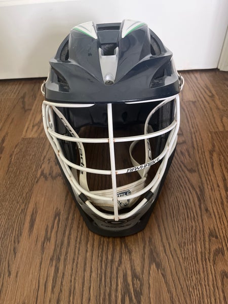 MLL Game Used Chesapeake Bayhawks Cascade S Helmet | SidelineSwap | Buy ...