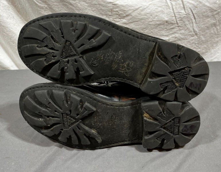 Vintage John Fluevog Angels Black Leather Derby Lace Up Shoes US Men's ...