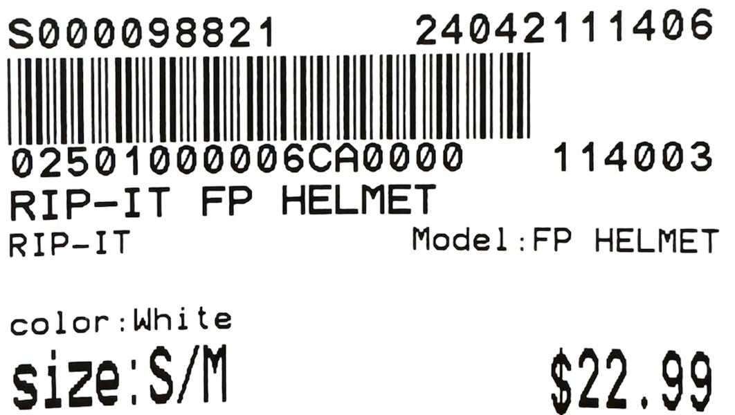 Used Rip-it Fp Helmet S M Baseball And Softball Helmets | SidelineSwap ...