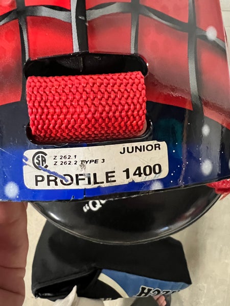 Goalie Mask - Spider-Man Themed - Junior | SidelineSwap | Buy and Sell ...