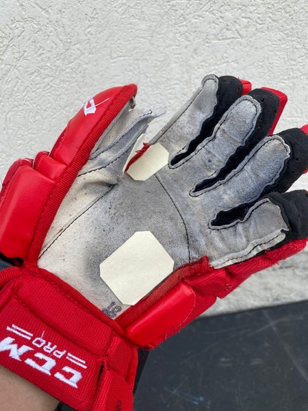 CCM U+ CL Crazy Light Pro Stock 14" Hockey Gloves DEVILS 2349 ...