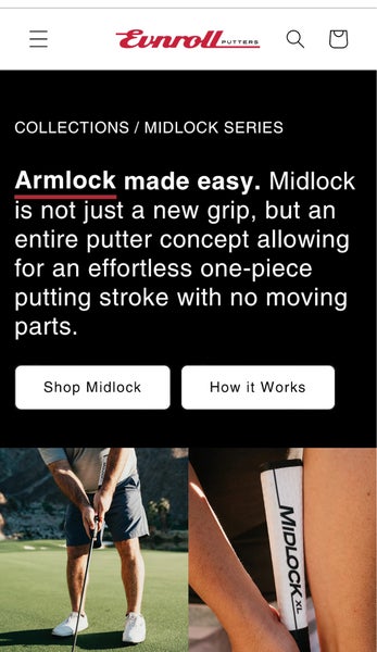 EVNROLL ER5v Midlock Putter | SidelineSwap | Buy and Sell on SidelineSwap