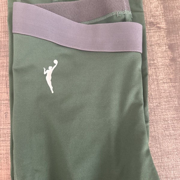 Nike Pro Dri-Fit WNBA Womens Official Issued Compression Tights Green ...