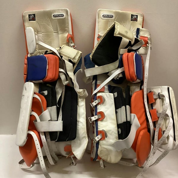 Used Bauer Reflex R8x 37" Goalie Leg Pads | SidelineSwap | Buy and Sell ...
