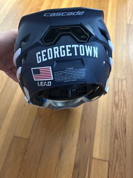 Team Issued Georgetown Cascade XRS Helmet | SidelineSwap | Buy and Sell ...