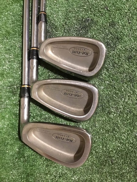 Top Flite XL 2000 Titan Steel Irons Set 3-9 Regular Steel Shafts ...
