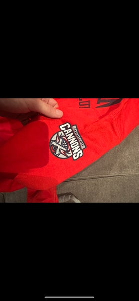 RARE TEAM ISSUED PLL Cannons Red XXL Champion Sweatshirt | SidelineSwap ...
