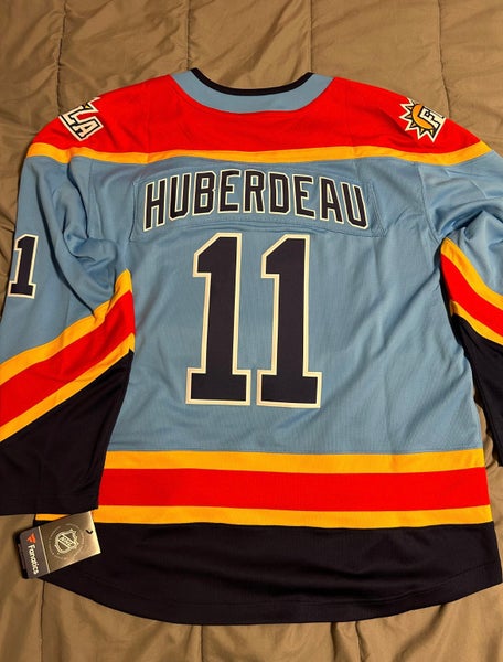RARE BRAND NEW Reverse Retro Florida Panthers Blue Alternate 3rd Jersey ...