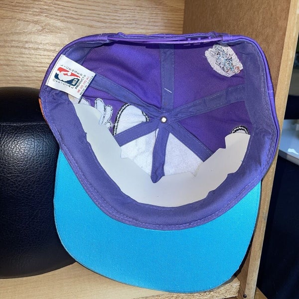 Vintage Rare Charlotte Hornets Bootleg Big Logo Basketball Sports Hat ...