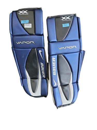 Used 34" Bauer Vapor HyperLite 2 Senior Goalie Leg Pads | SidelineSwap