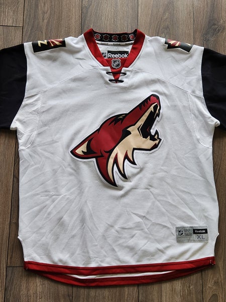 Arizona Coyotes White Reebok Premier Away Jersey Size Xl Sidelineswap