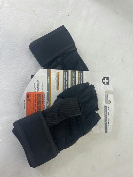 New Harbinger Pro Wrist Wrap Strength Xl Workout Gloves | SidelineSwap ...