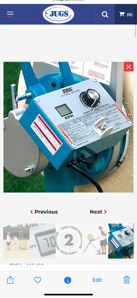 JUGS BP 1 Pitching Machine | SidelineSwap | Buy and Sell on SidelineSwap