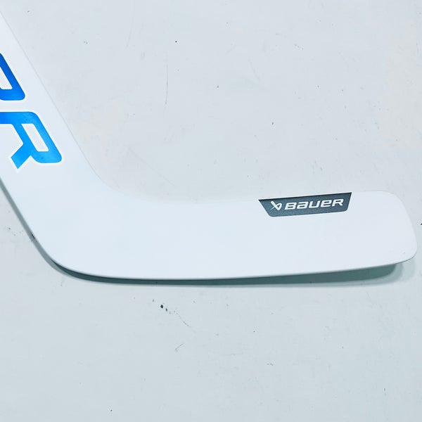 New 2 Pack Custom White/Silver/Blue Bauer Vapor Hyperlite 2 Goalie ...