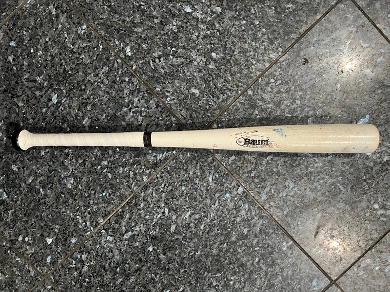 Used Baum White Stock BBCOR Certified Bat (-3) Composite 27 oz 30 ...